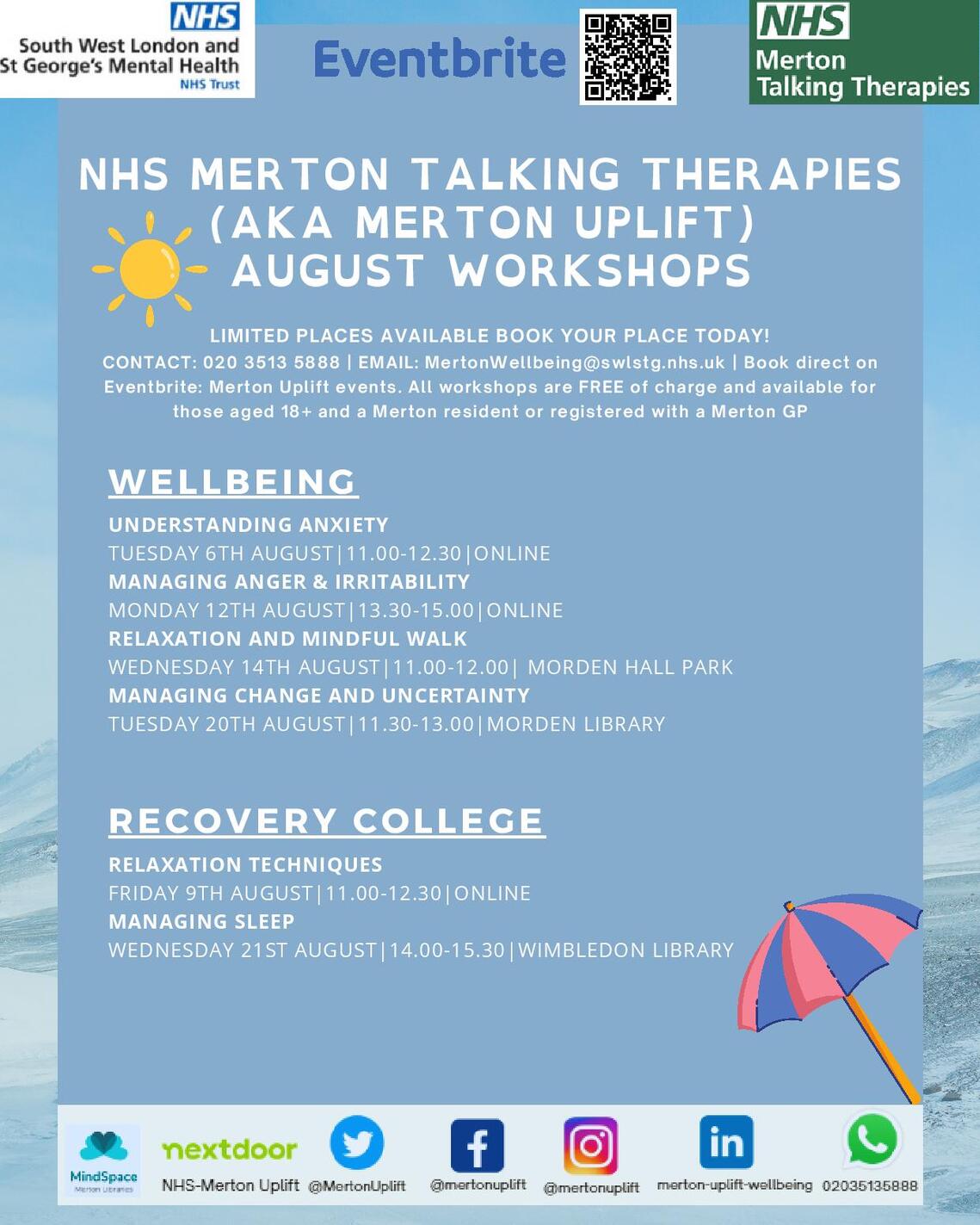 External Events and Training - Merton Centre for Independent Living