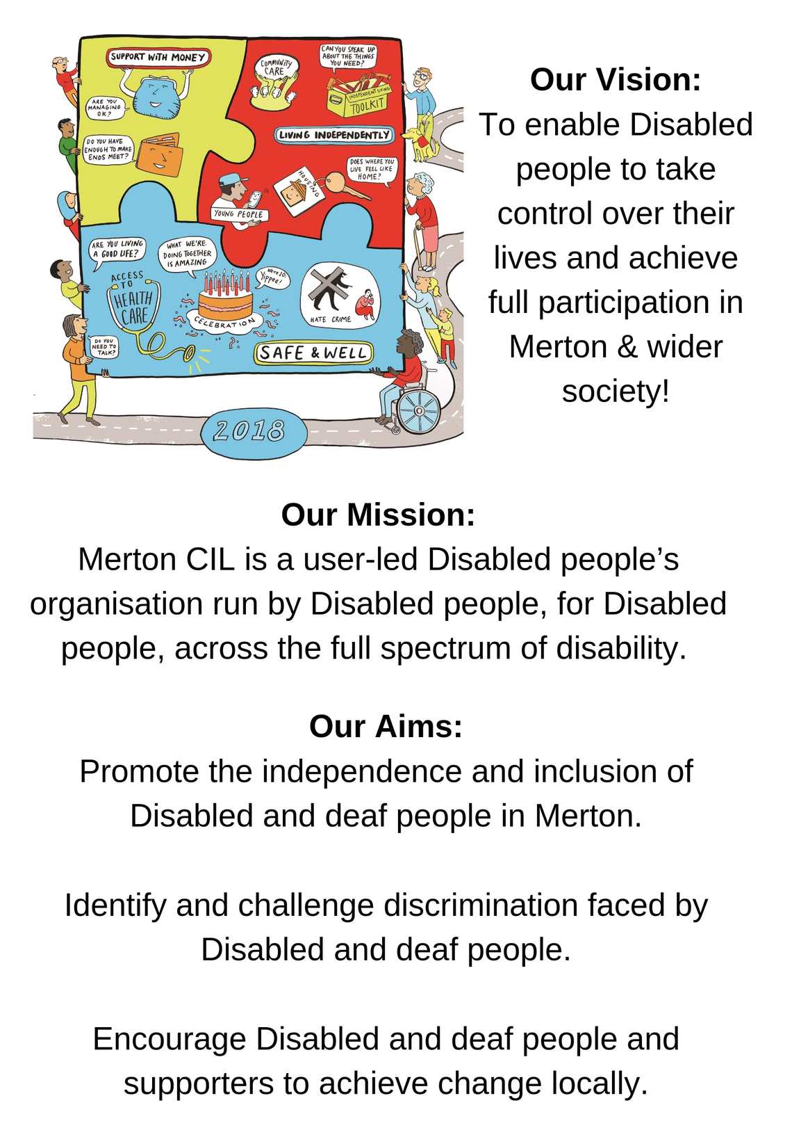 About Us - Merton Centre for Independent Living