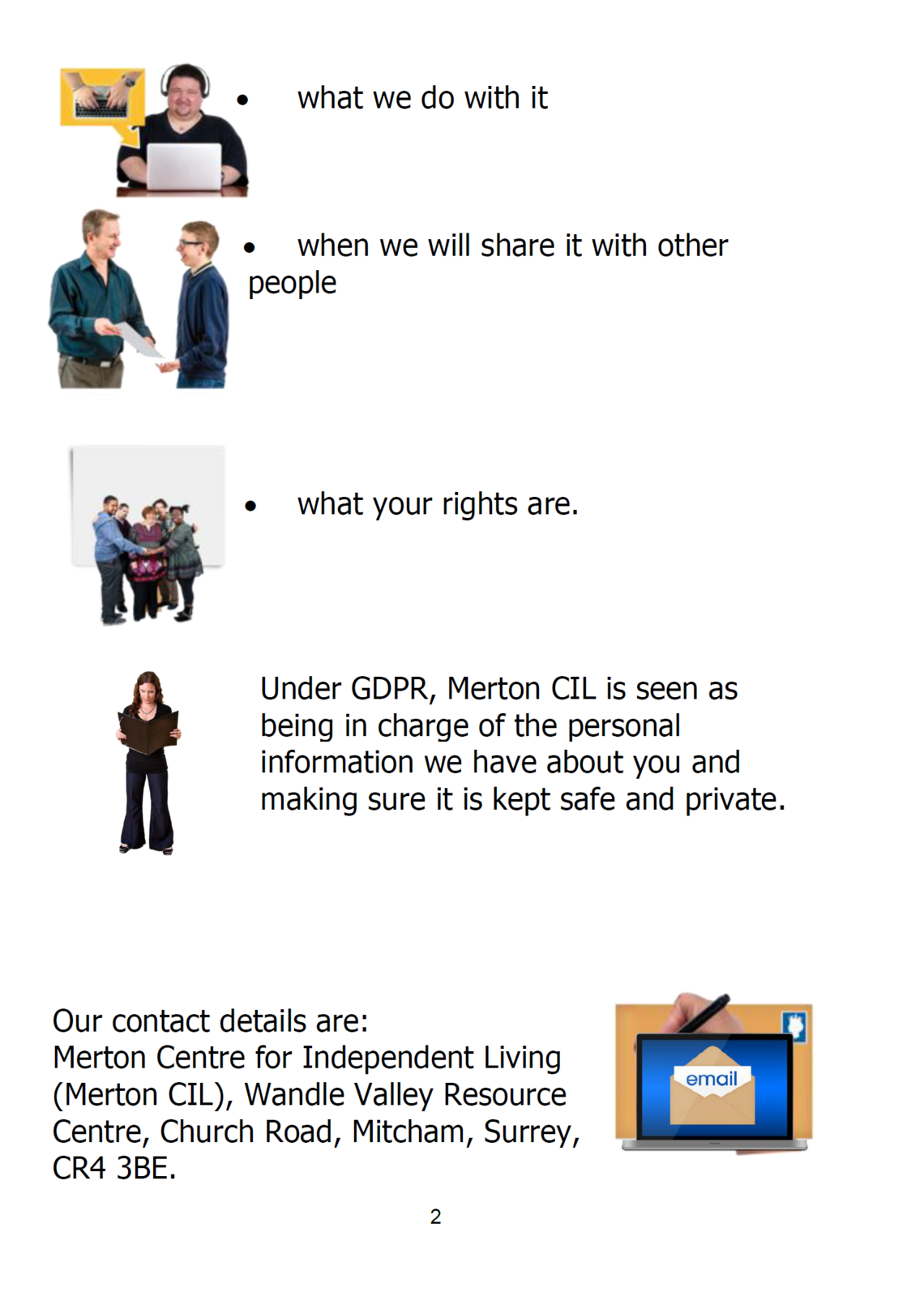 what merton cil has to do under GDPR - Merton Centre for Independent Living what merton cil has to do under GDPR - Merton Centre for Independent Living